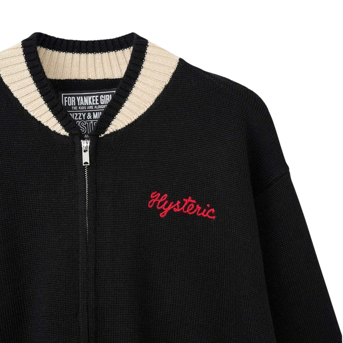 [HYSTERIC GLAMOUR]BORED MICHIGAN刺繍 ジャンパー/BLACK(02253NJ01) – R&Co.