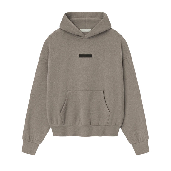 [ESSENTIALS]CLASSIC FIT FLEECE HOODIE/HOMESTEAD HEATHER(192SP252053F ...