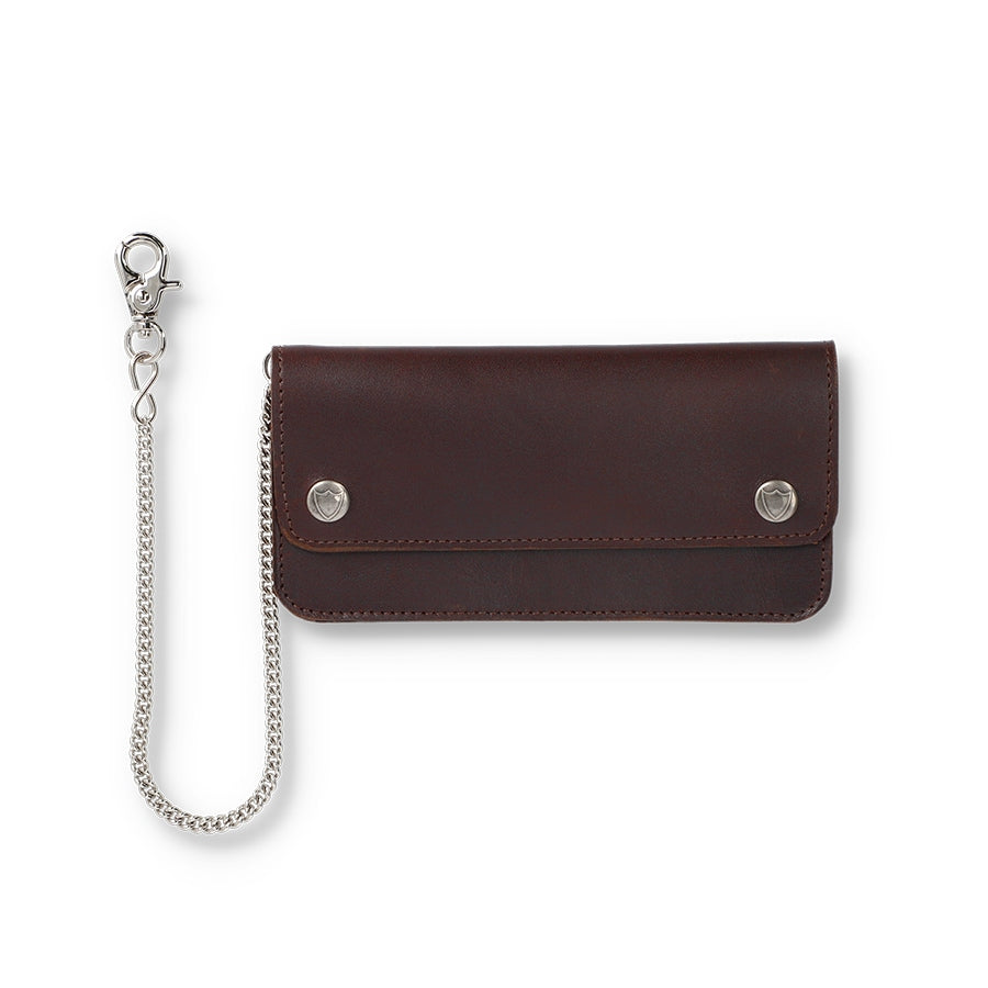 [STANDARD CALIFORNIA]HTC T-1 Wallet #Biker Wallet W/Chain/Dark Brown(O ...