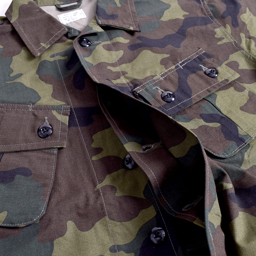 [ANDFAMILYS]COMBAT TROPICAL COAT/CAMO – R&Co.