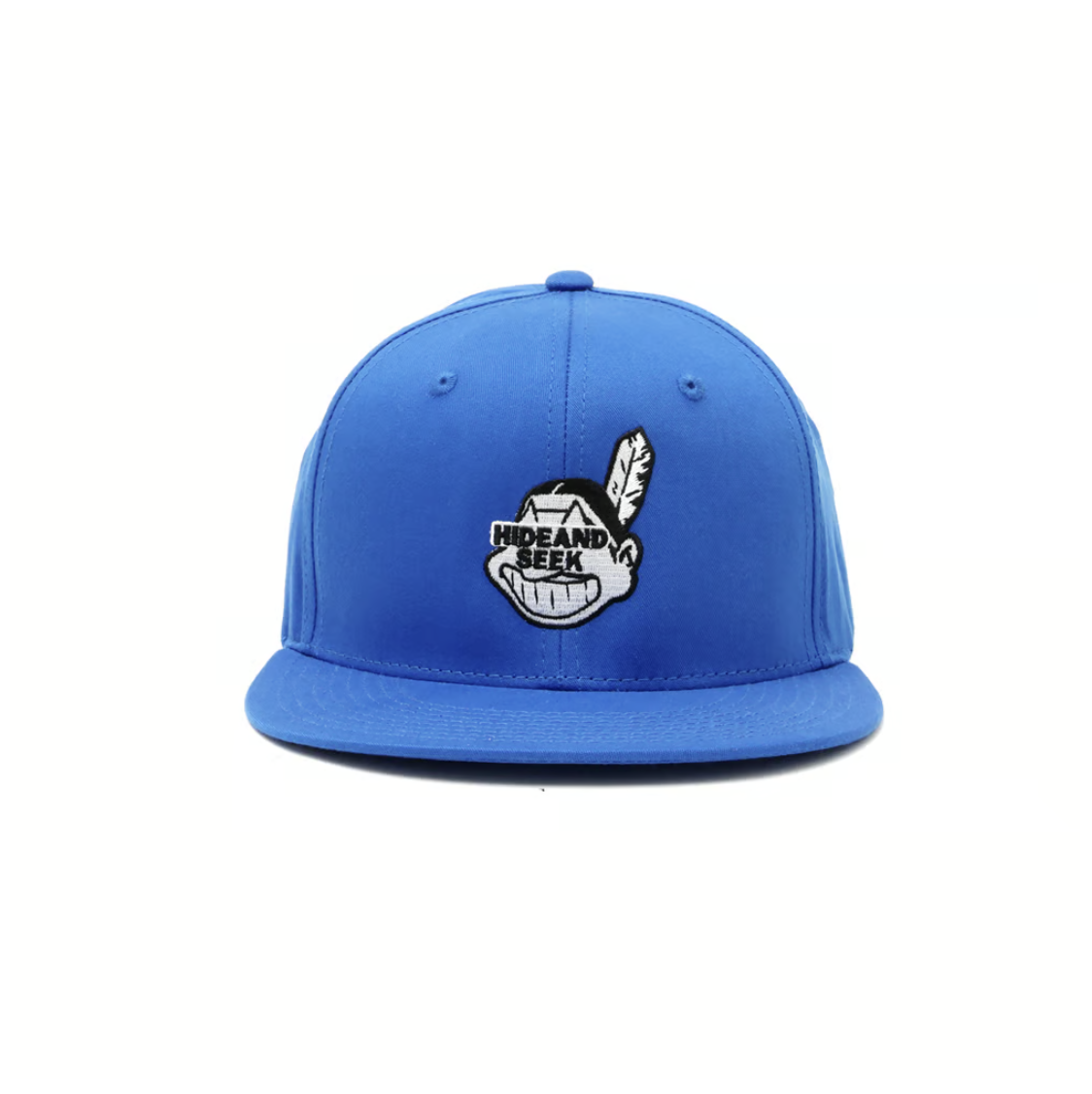 [HIDE AND SEEK]Indian Baseball CAP(24aw)/ BLUE – R&Co.