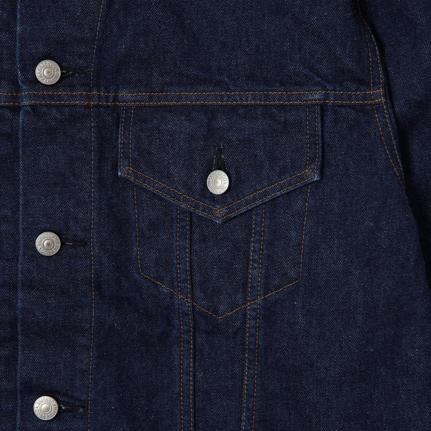 [MASSES]DENIM JKT T-L WASH/ INDIGO – R&Co.