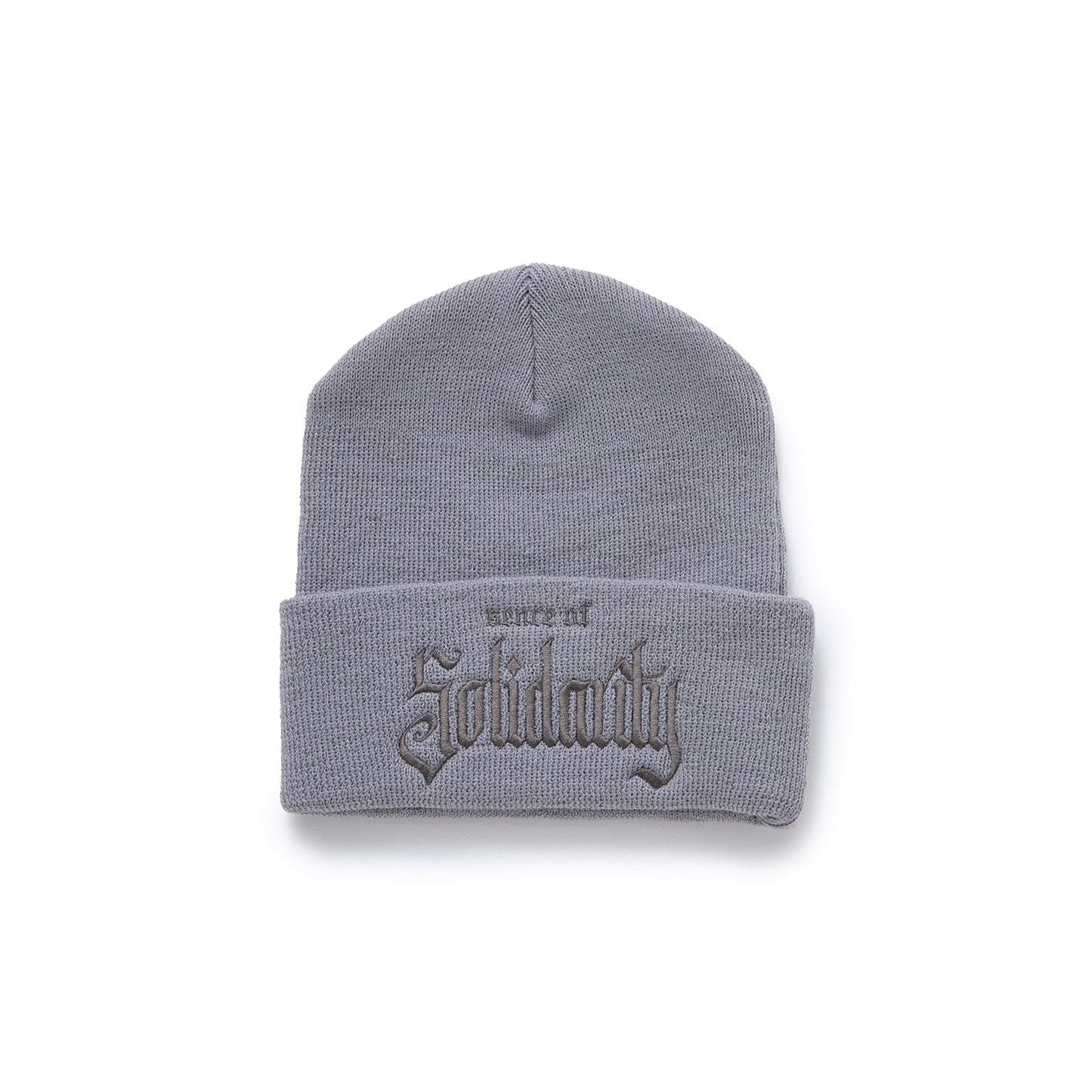 [RATS]KNIT CAP SOLIDARITY/L.GRAY – R&Co.