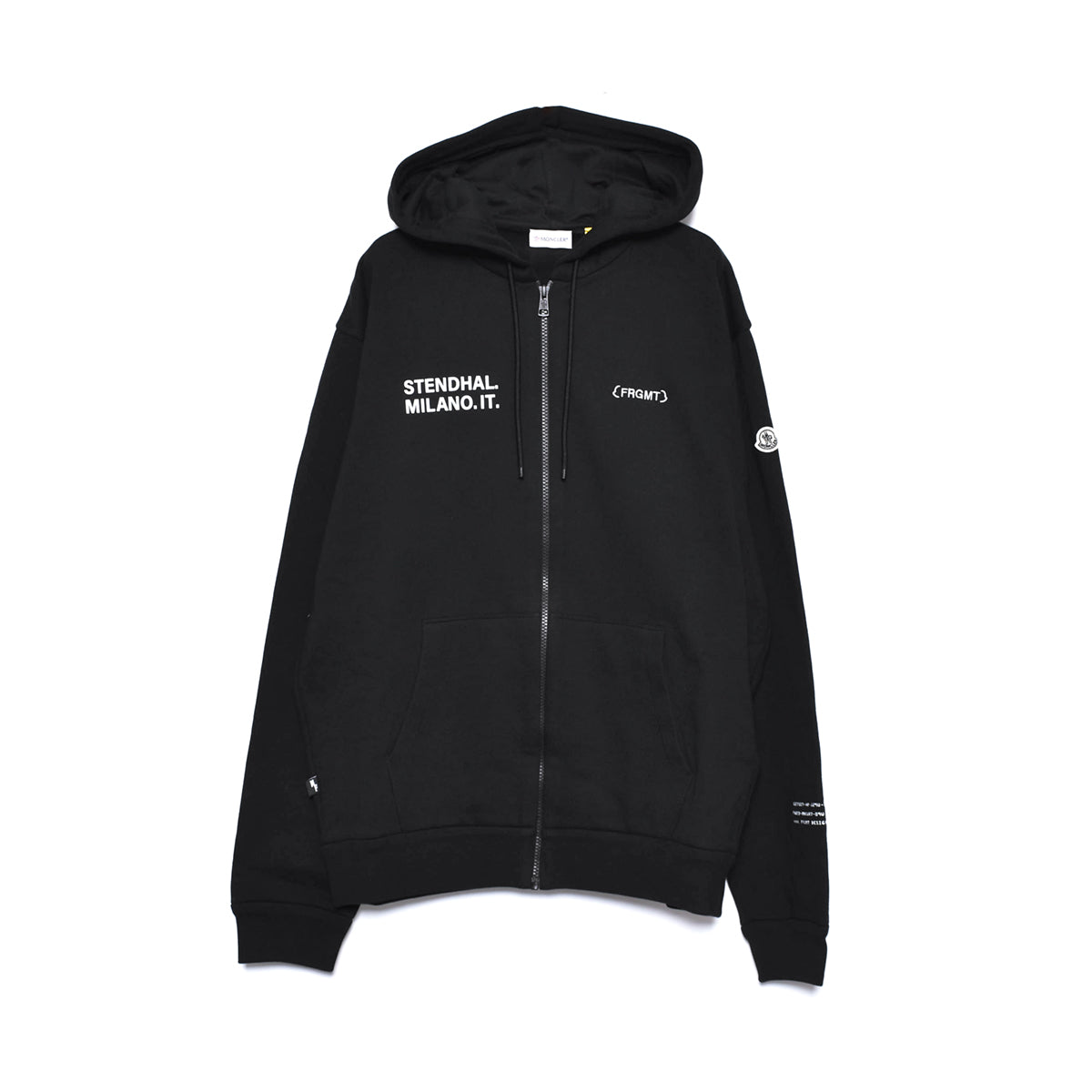 [7 MONCLER GENIUS FRGMT BY HIROSHI FUJIWARA]HOODIE/BLACK(8G000-01-M237 ...