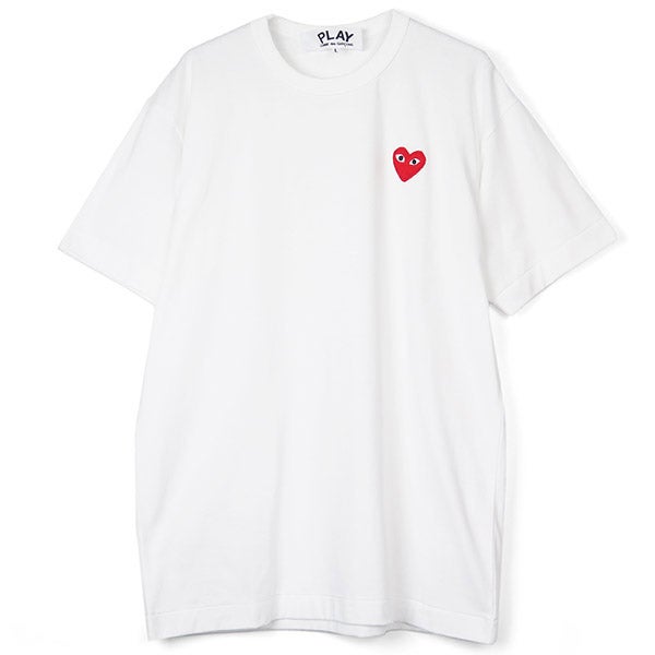 [PLAY COMME des GARCONS]TEE/WHITE(AX-T108-051) – R&Co.