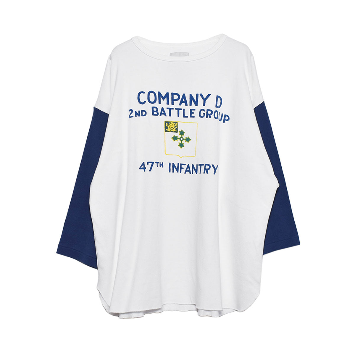 [BOWWOW]47TH INFANTRY REGIMENT BB CS/WHITE×BLUE(BW241-47BC) – R&Co.