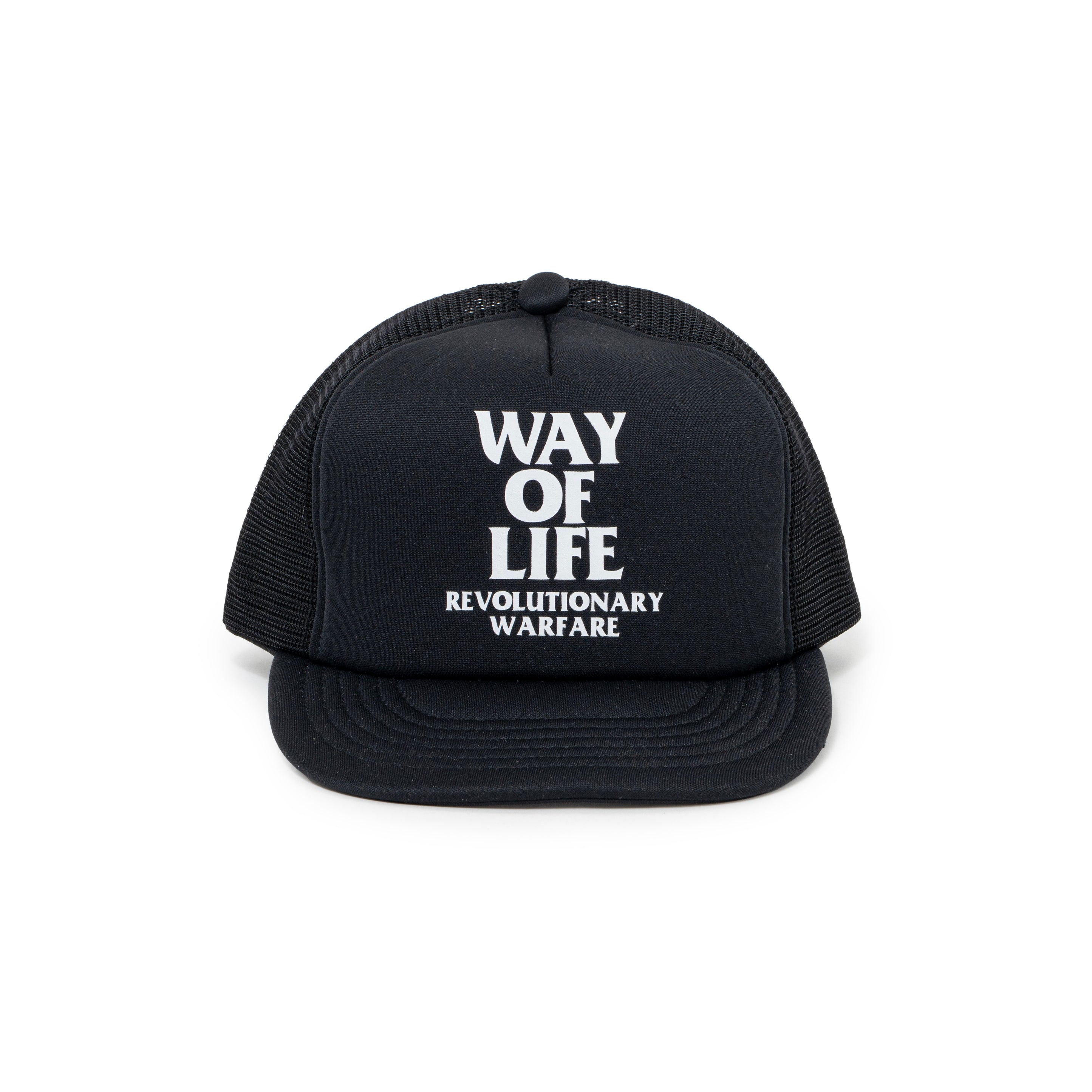 [RATS]MESH CAP "WAY OF LIFE"/BLACK – R&Co.
