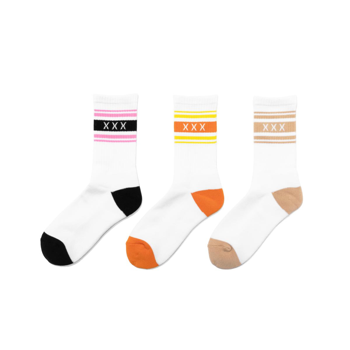 [GOD SELECTION XXX]SOCKS (3PIECE 1PACK)/MULTI(GX-S23-SO-04) – R&Co.