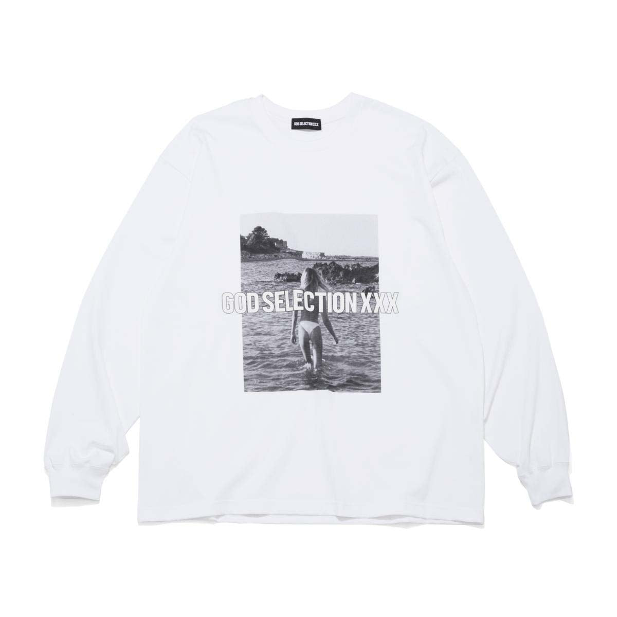 [GOD SELECTION XXX]LONG SLEEVE T-SHIRT/WHITE(GX-S24-LT-02) – R&Co.