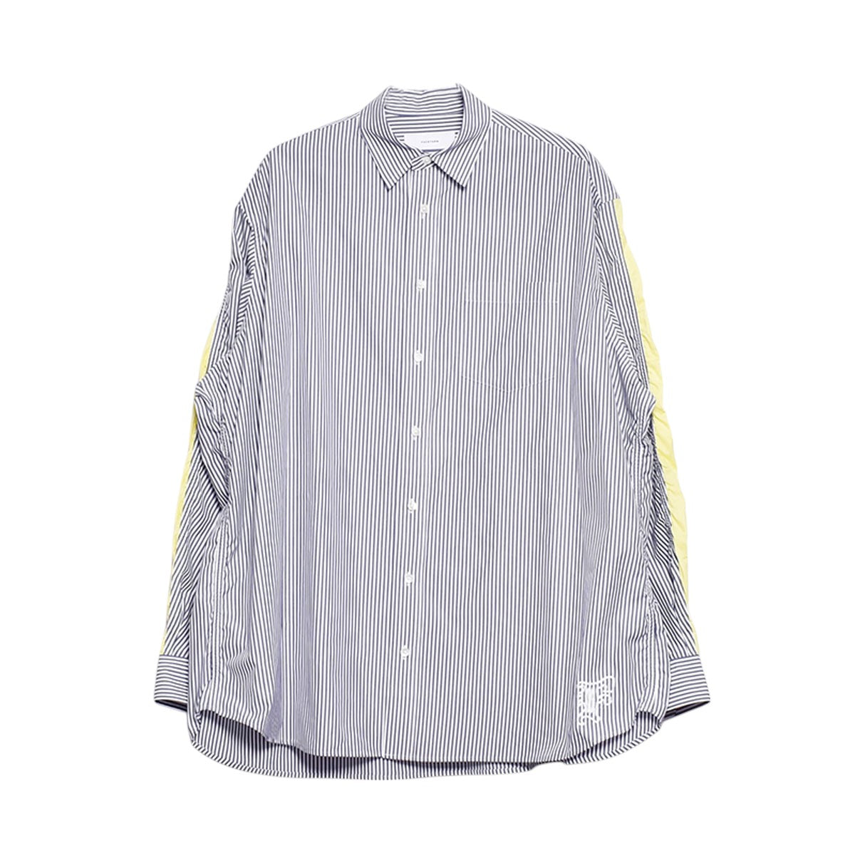 [FACETASM]SLEEVE PANEL BIG HEART SHIRT/BLUE(NAT-SH-M01) – R&Co.