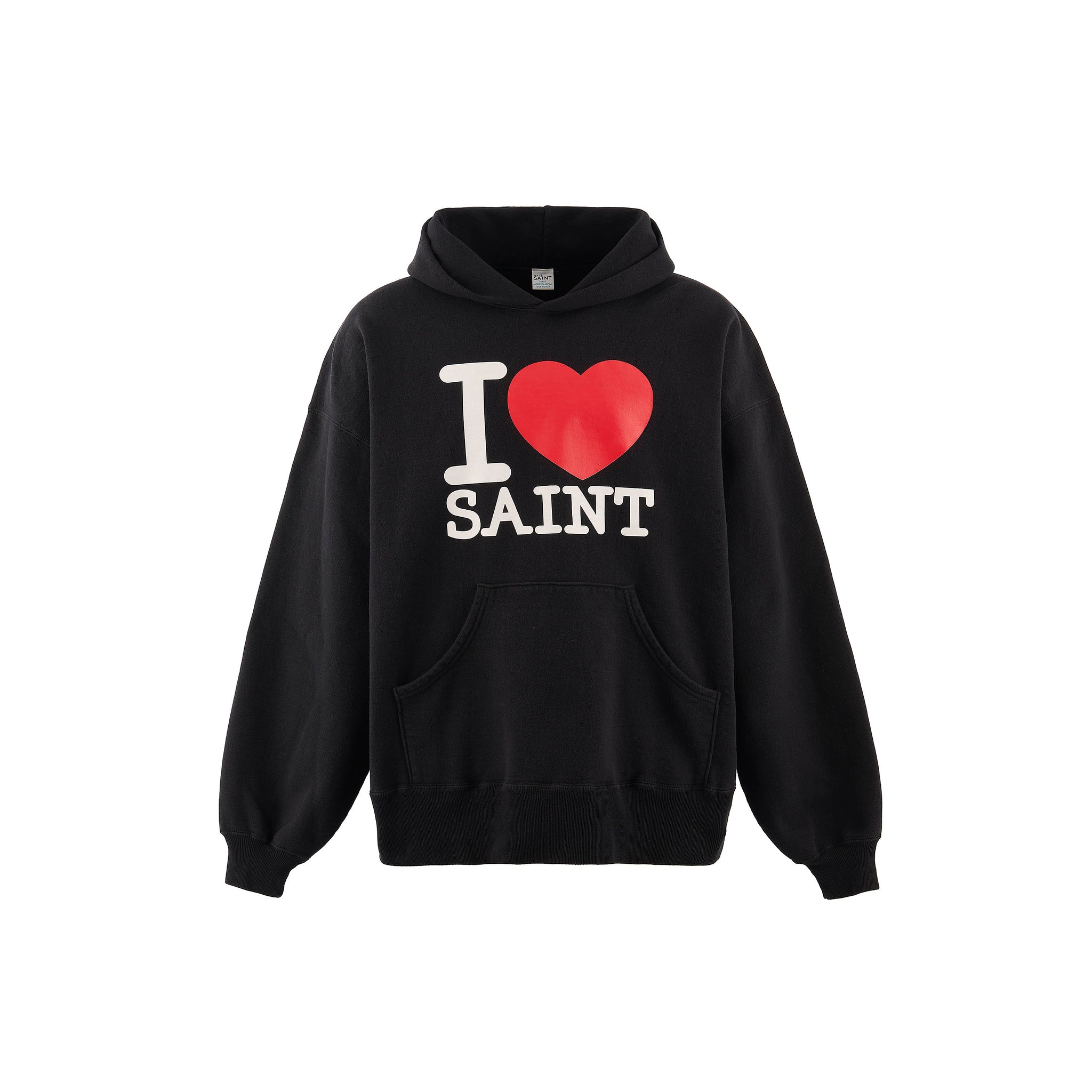 [SAINT Mxxxxxx]HOODIE/I LOVE SAINT/BLACK(SM-MK8-0000-057) – R&Co.