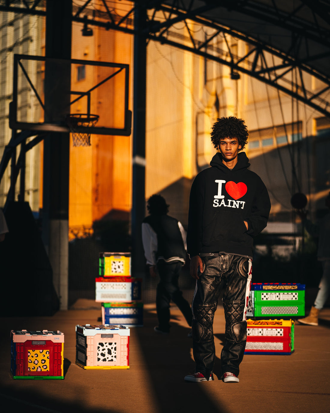 [SAINT Mxxxxxx]HOODIE/I LOVE SAINT/BLACK(SM-MK8-0000-057) – R&Co.