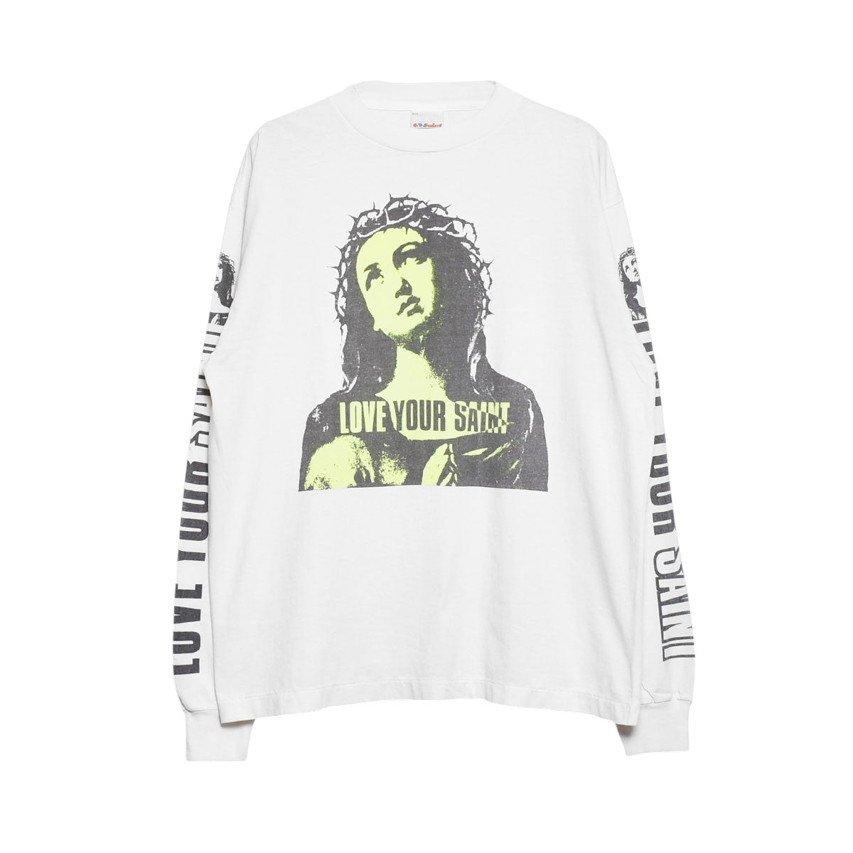 [SAINT Mxxxxxx]LS TEE/LOVE UR SAINT/WHITE(SM-YS1-0000-017) – R&Co.