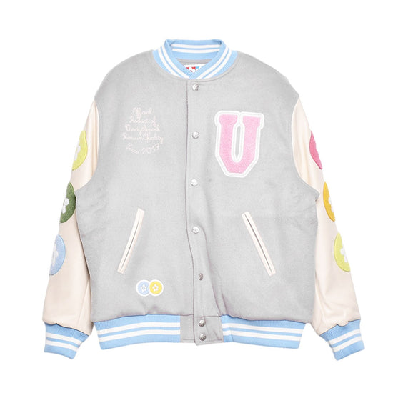 [VANDY THE PINK]VA VANDY VARSITY JACKET/GRAY(VD5063-102) – R&Co.